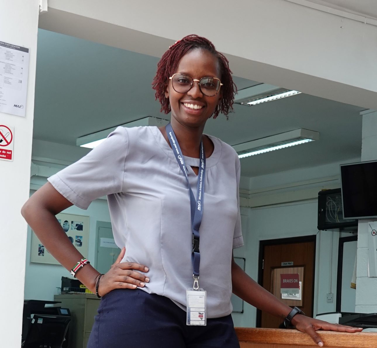 Teamwork with a smile: Meet MAF Kenya's Brenda | Kenya