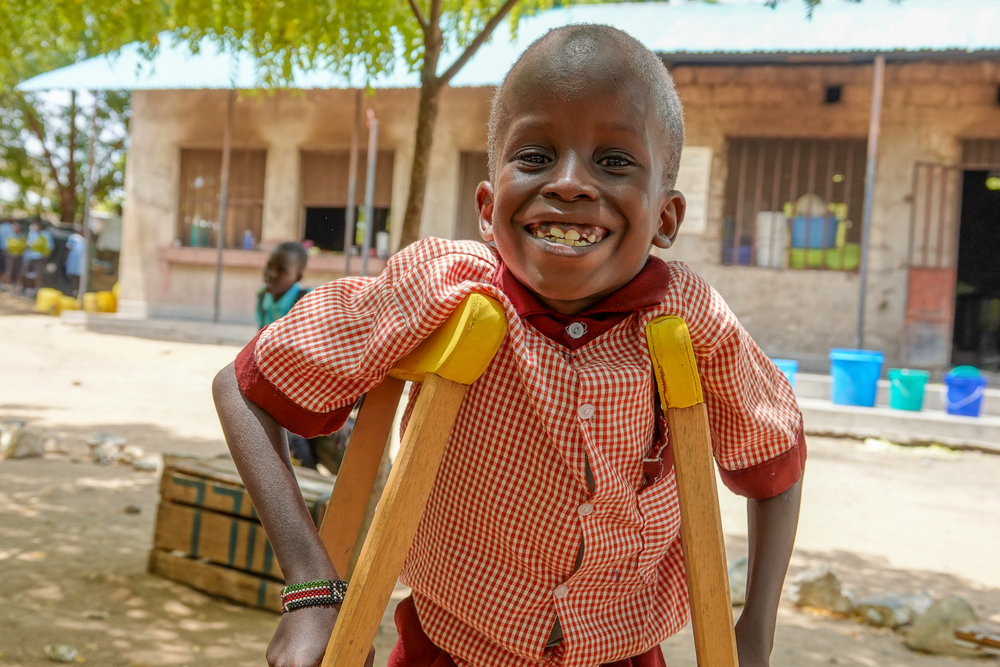 How boy’s brave steps are changing attitudes to disability | Kenya